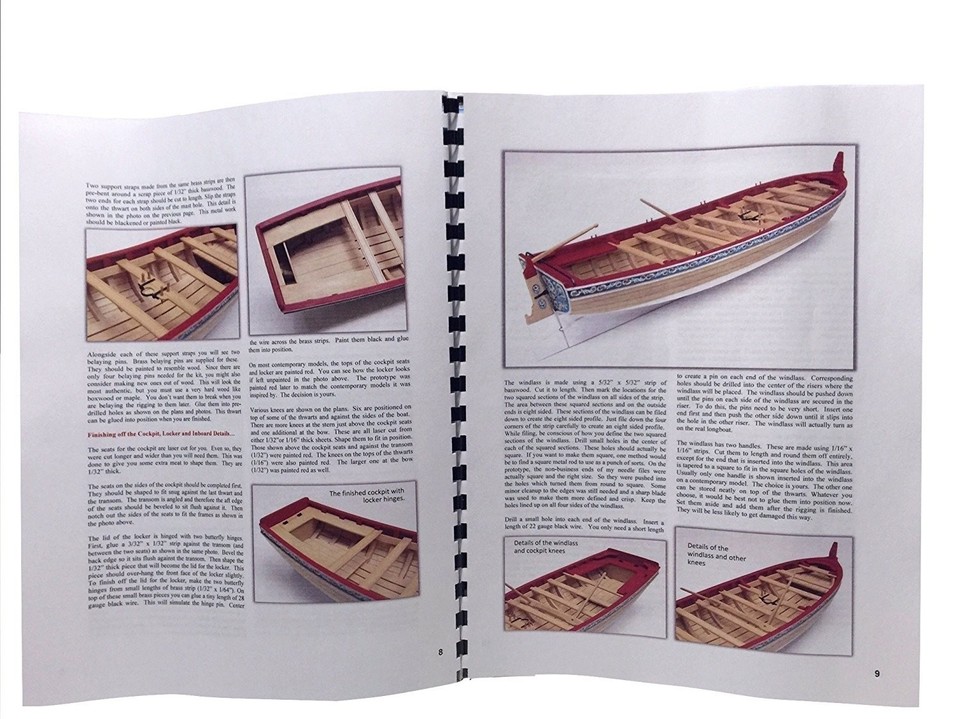 Model Shipways 18th Century Longboat Wood Model Kit 1:48 – Beginner to ...