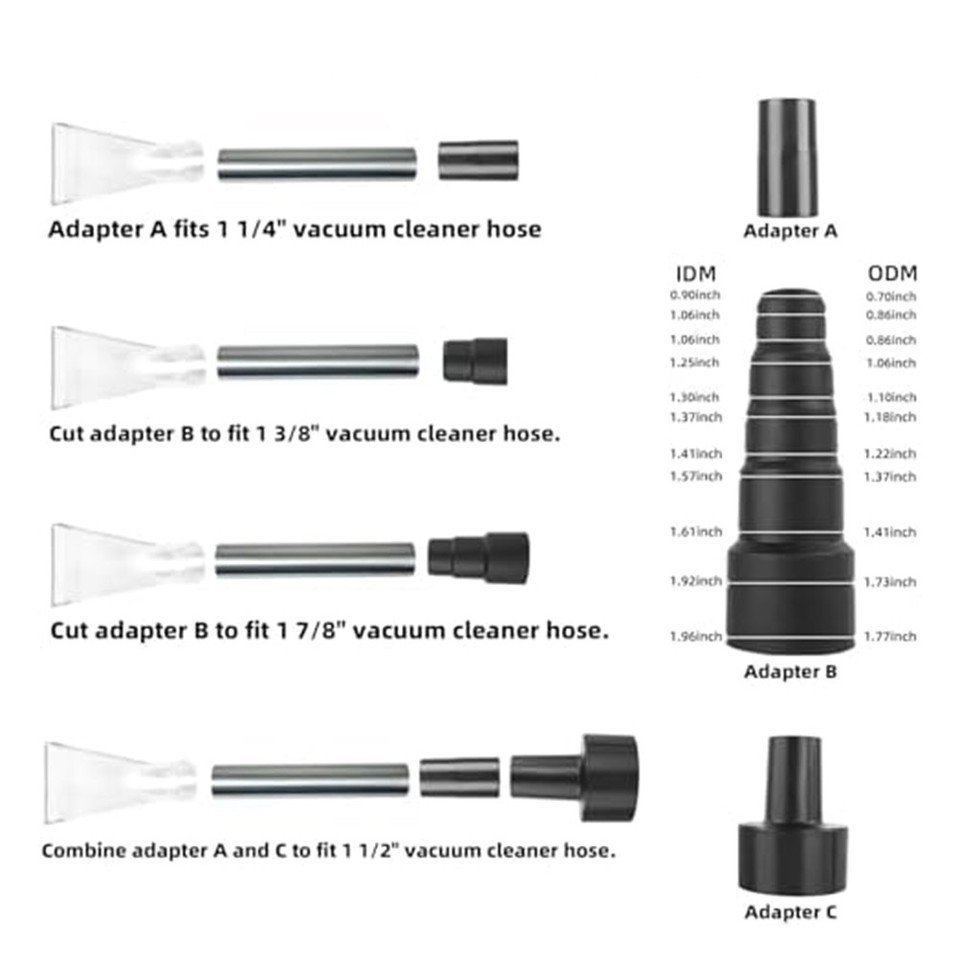 5X(Extractor Attachment Carpet Extractor Vacuum Attachment Upholstery ...