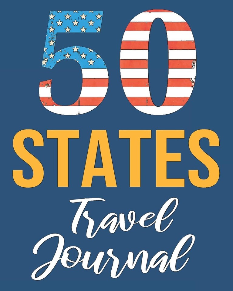 50 States Travel Journal: Guided Prompts Notebook for a Fifty State ...