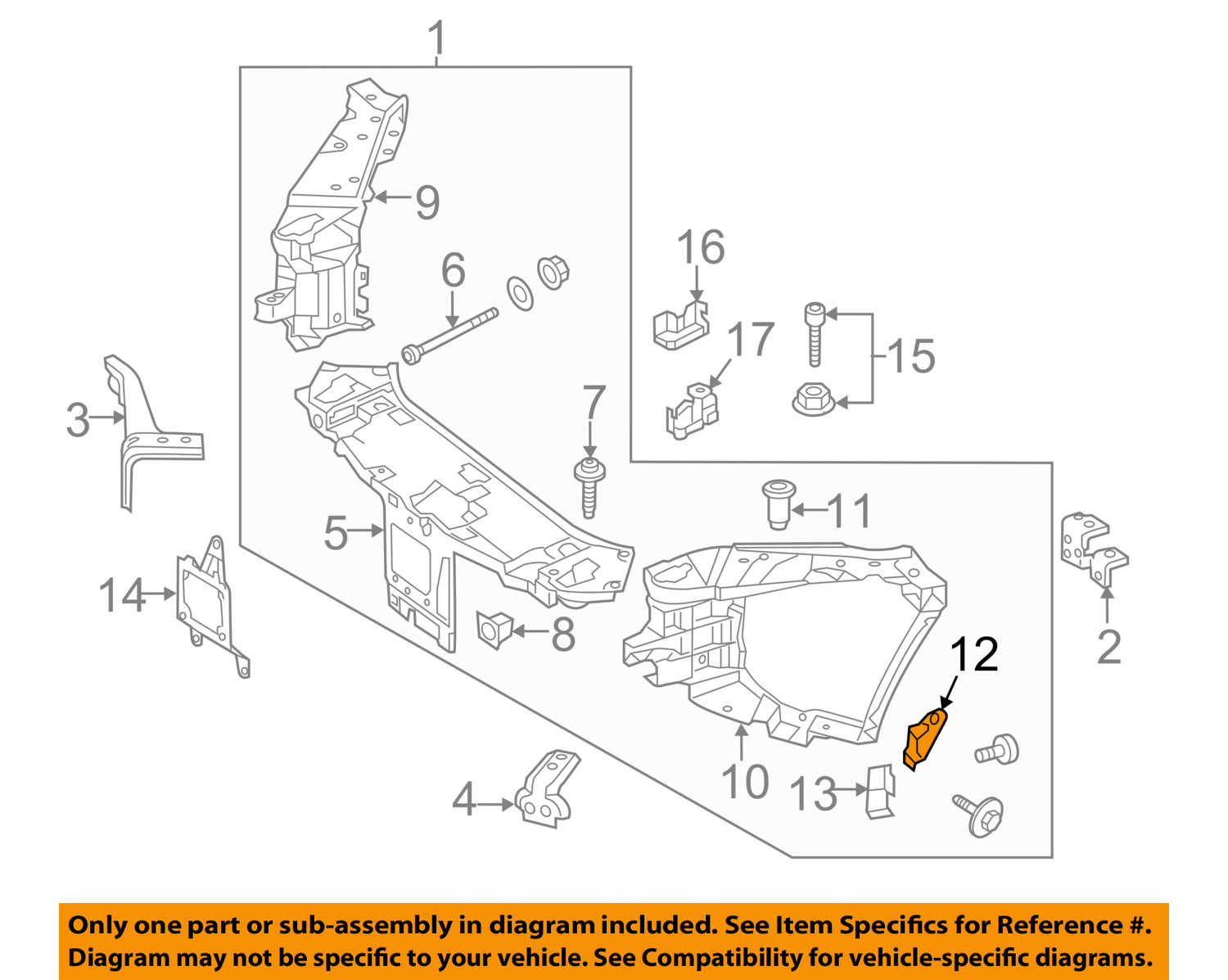 Mercedes-Benz 2226260213 Genuine OEM Mount Frame Bracket for sale ...