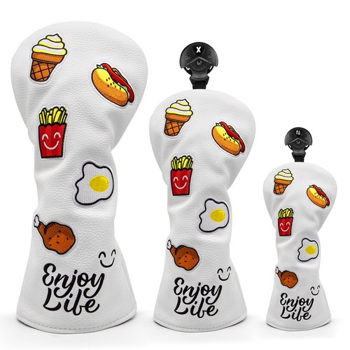 Hot Food Golf Club Cover Driver/Fairway Woo Hybrid/ 135H Headcover ...