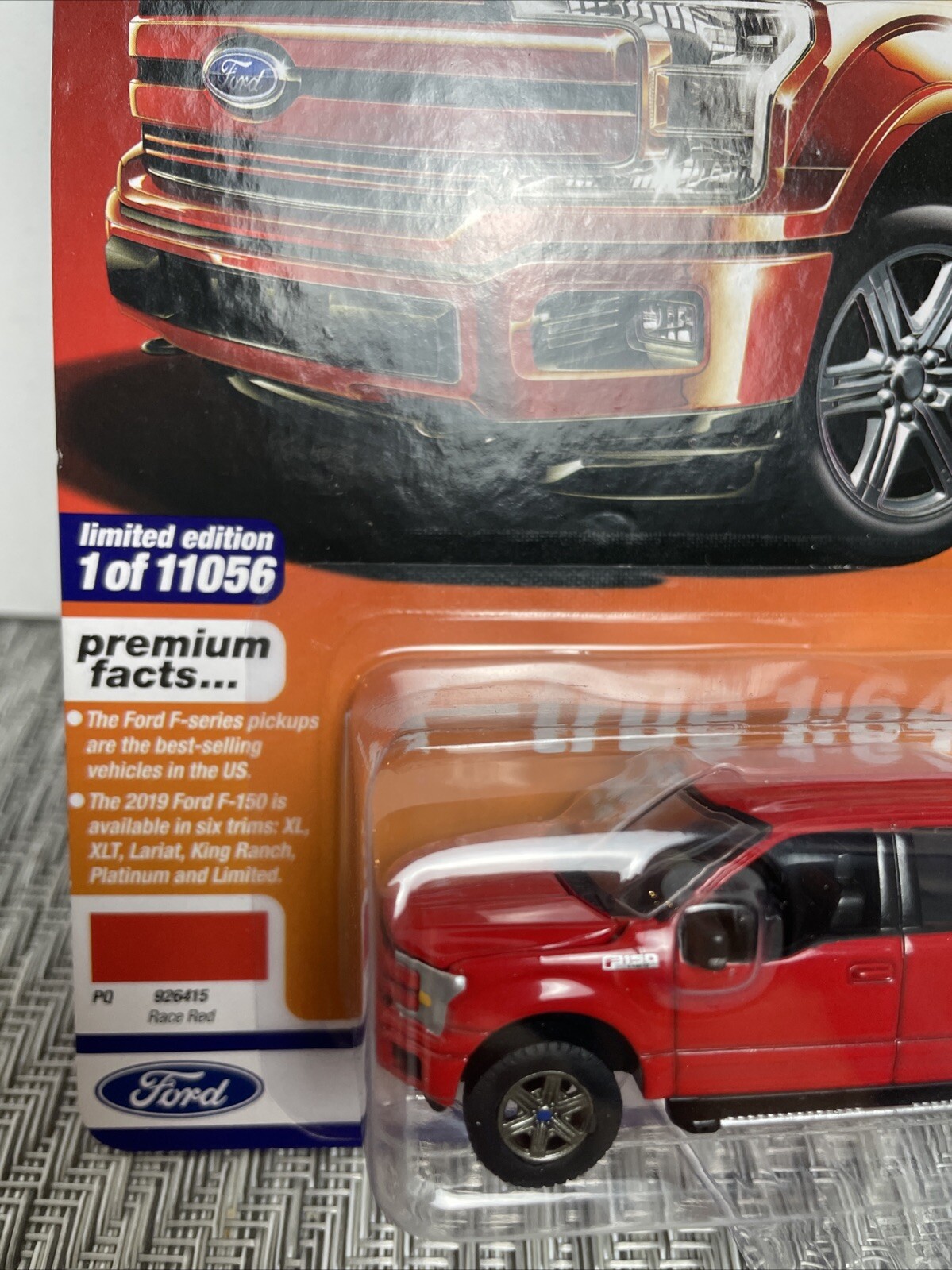 2020 M2 Auto World Ultra Red Chase 2019 Ford F-150 Lariat for sale ...