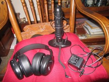 RCA Wireless Headphones Model Whp150 - 900mhz Transmitter - Black for ...