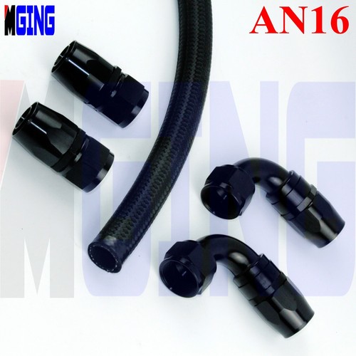 AN16 16AN Hose End Fitting Line Adaptor Fuel Oil Line Gas 10 FT /3M 0 ...