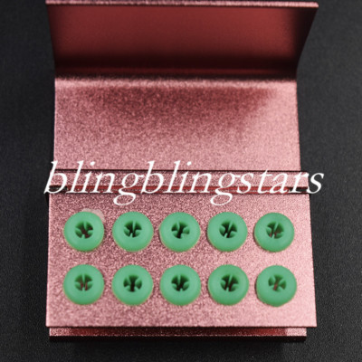 1 Pc 10 holes Dental FG Bur Pink Burs Disinfection Autoclave metal ...