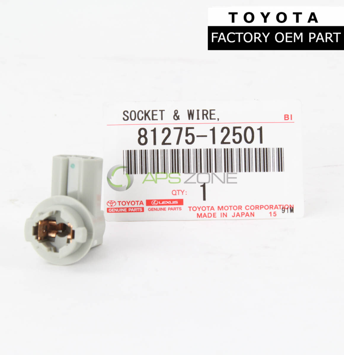 GENUINE TOYOTA RAV4 13-16 TAIL LAMP LIGHT TAIL LIGHT BULB SOCKET OEM ...