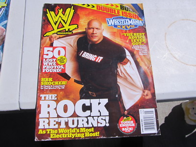 WWE magazine bonus double issue April/May 2011 | eBay
