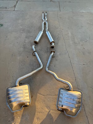 charger stock exhaust system | eBay