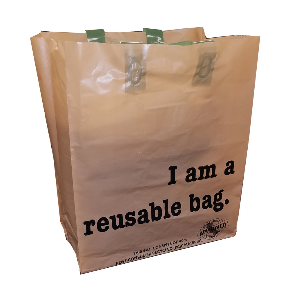 IPS Reusable Self-Standing Bag, Brown | 250/Case 60630114113000| eBay