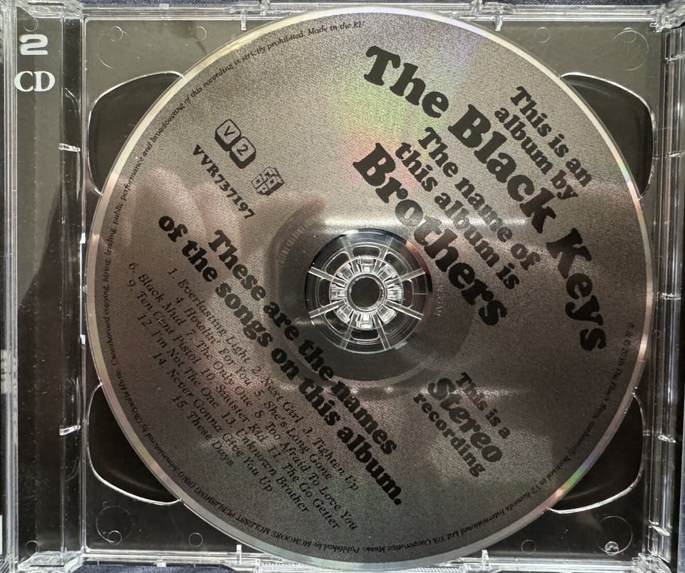 The Black Keys - Brothers - Deluxe 2 X CD Album - VVR751503 -2010 ...