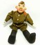 RARE VINT USSR SOVIET ARMY HAND PAINTED PAPER MACHE DEFENDER DOLL W ...