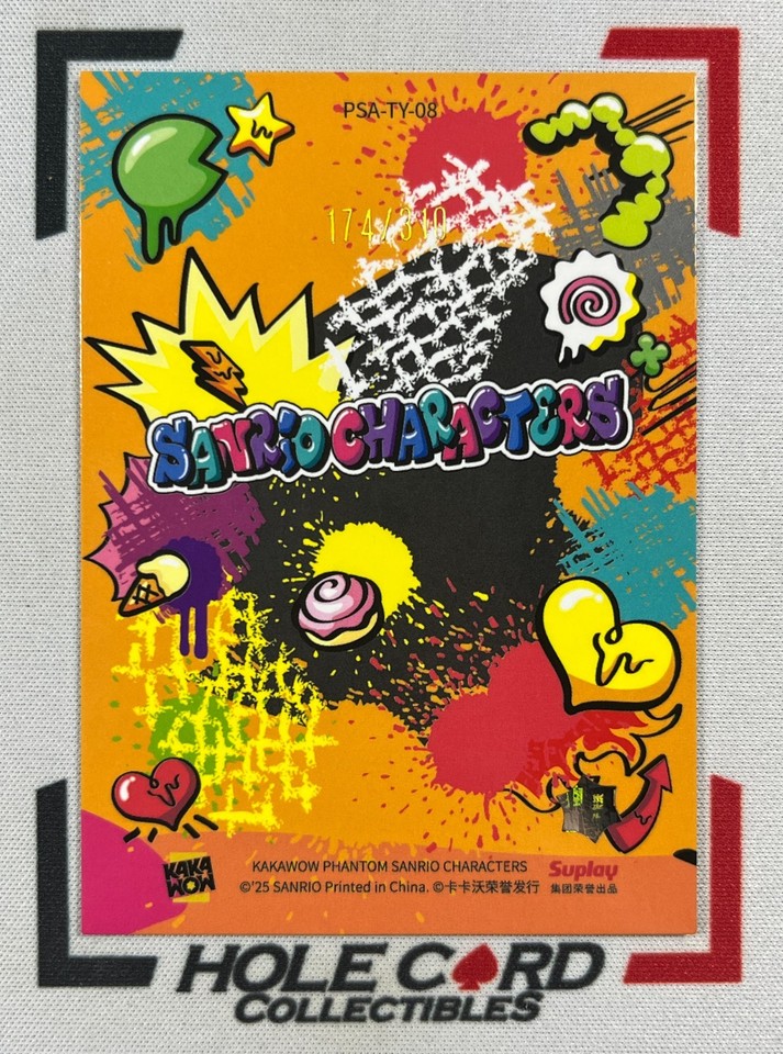 BAD BADTZ-MARU 2025 Kakawow Phantom Sanrio Characters #PSA-TY-08 Scrawl ...