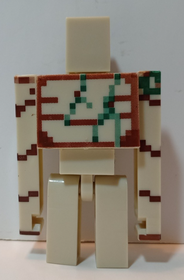Iron Golem Minecraft Series 2 Overworld Action Figure 2013 Jazwares 4 ...