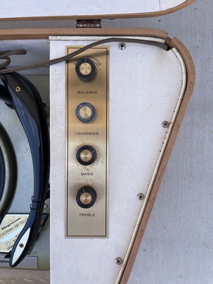 Vintage Magnavox Portable Stereo Micromatic Turntable. | eBay