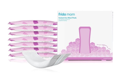 Frida Mom Instant Ice Maxi Pads for Postpartum Recovery Absorbent 8 ...