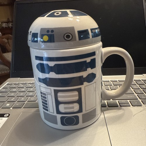Star Wars R2- D2 Ceramic Big Coffee Mug With Lid- Collectible BIN 9 | eBay