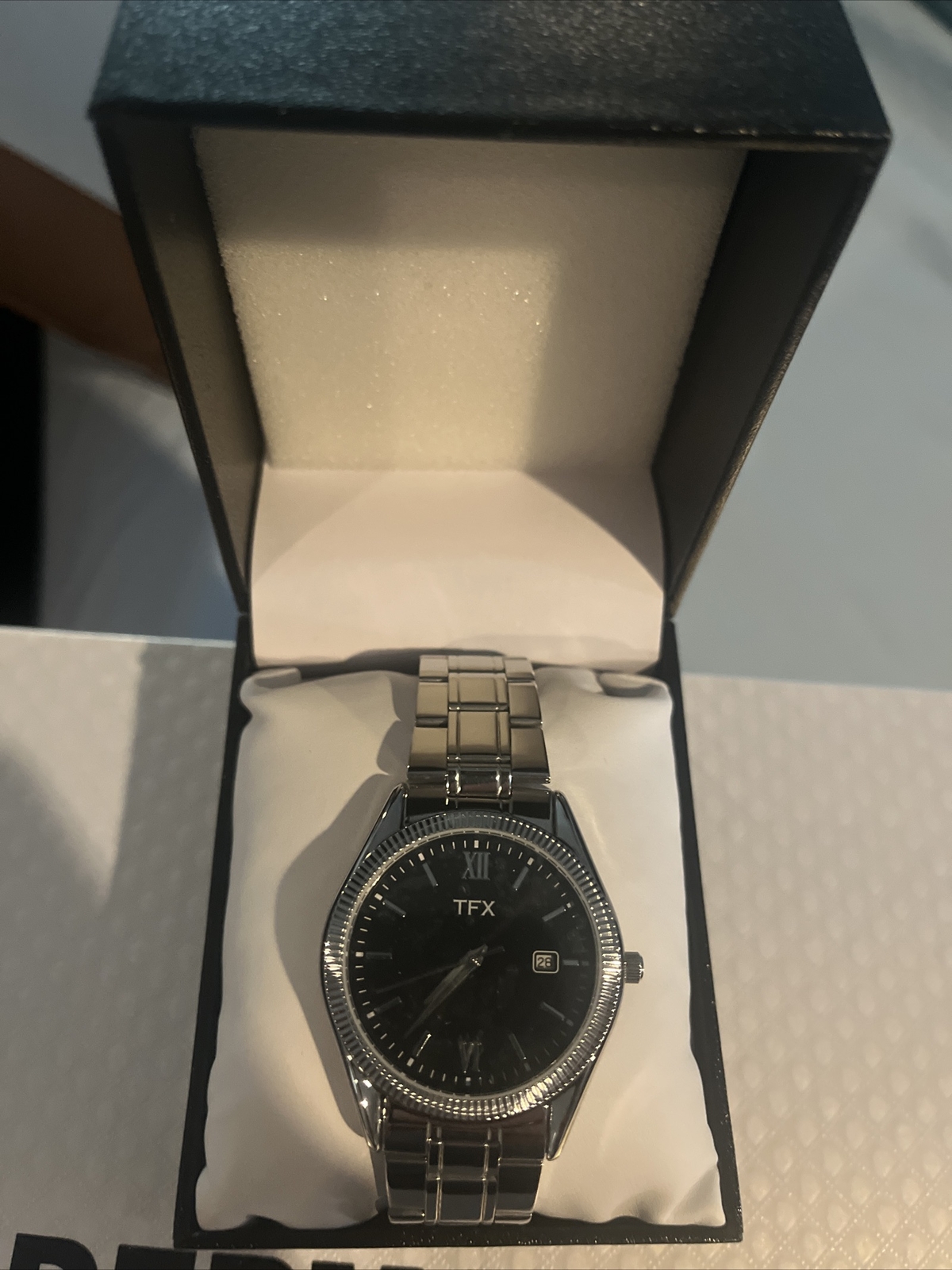 TFX by Bulova Men’s Stainless Steel Watch with Black Dial 36B113 new in ...