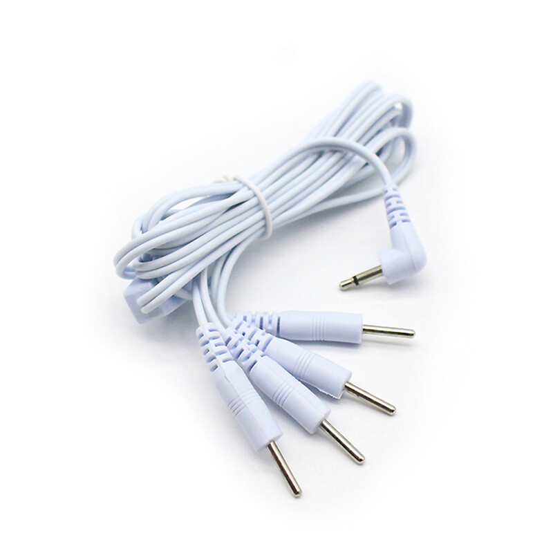 4 Pins Head 2.5mm Plug Type Electrode Cable Line Wire For Muscle ...