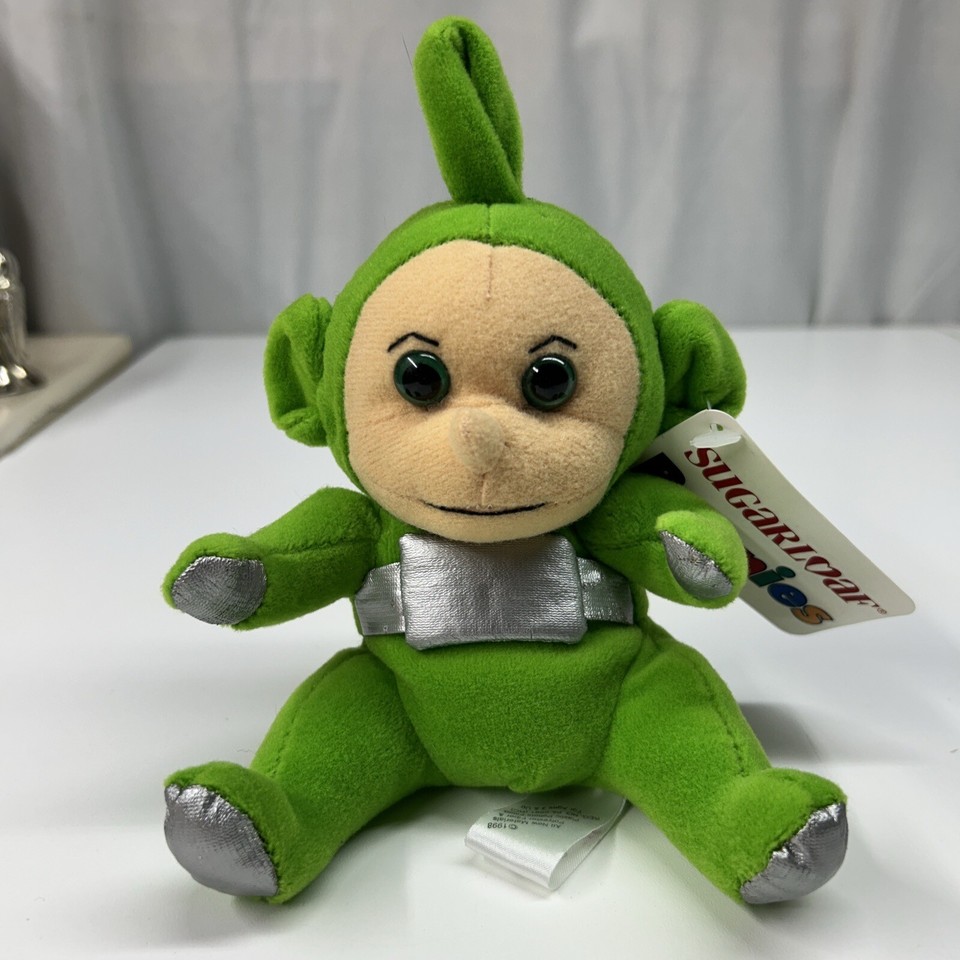 Vintage Sugarloaf Dipsy Teletubbies Look Alike Beanie Plush 7.5” W/Tag ...