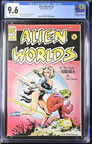 ALIEN WORLDS #2 CGC 9.6 Pacific Comics 1983 Dave Stevens cover & art | eBay