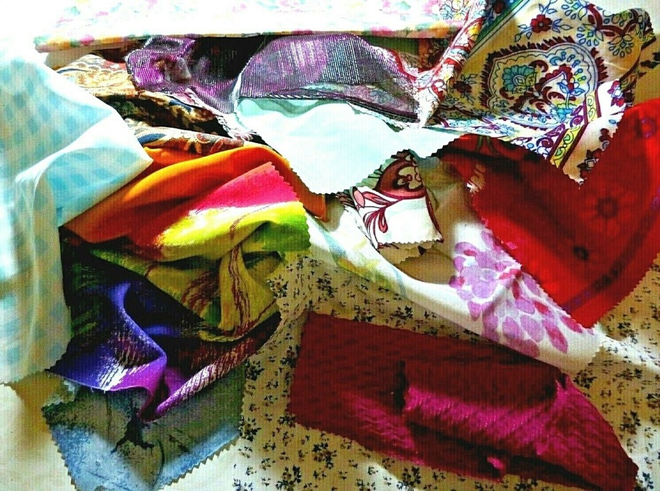 Material off-cuts/Scraps /Remnants approx. 200grams Large mixed bag BUY ...