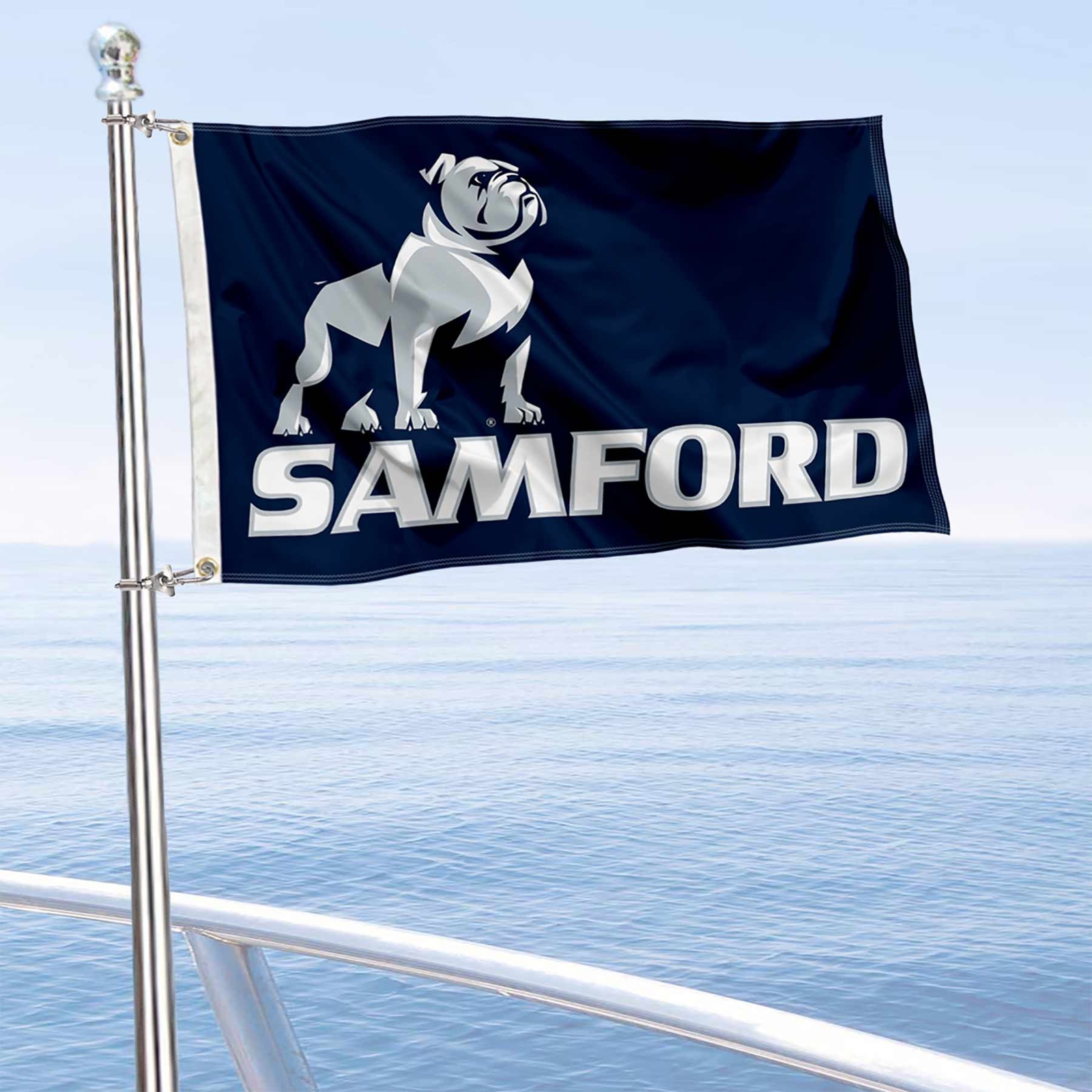 Samford Bulldogs Boat Yacht Nautical Flag | eBay