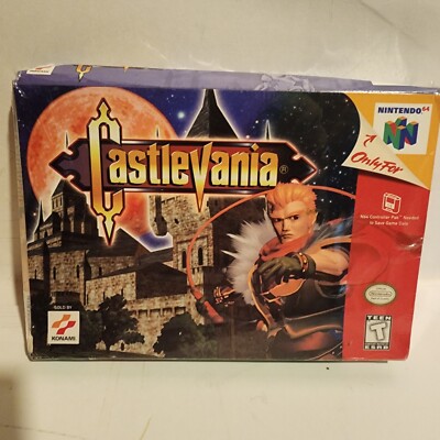 Castlevania (Nintendo 64, 1999) N64 With Original Box RESEALED NO ...