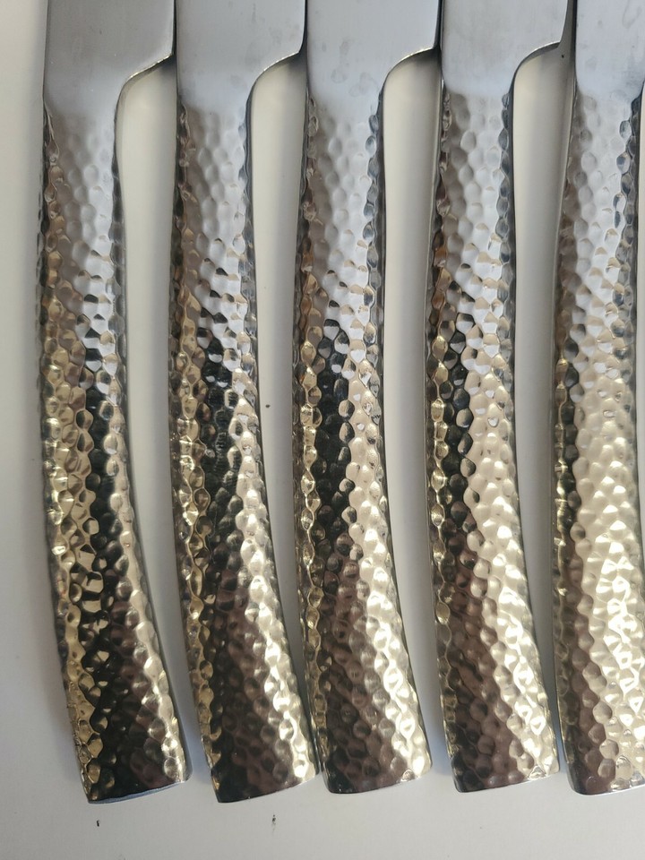 Food Network Chervil Stainless French Solid Knife Lot Of 8 | eBay