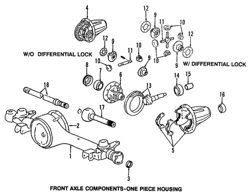 Genuine Toyota Land Cruiser 1991-1994 Shaft, Front Axle Outer 43405 ...