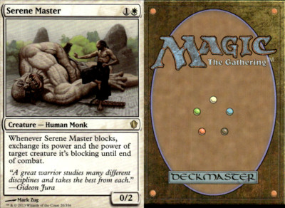 Magic the Gathering -MTG- Serene Master | eBay