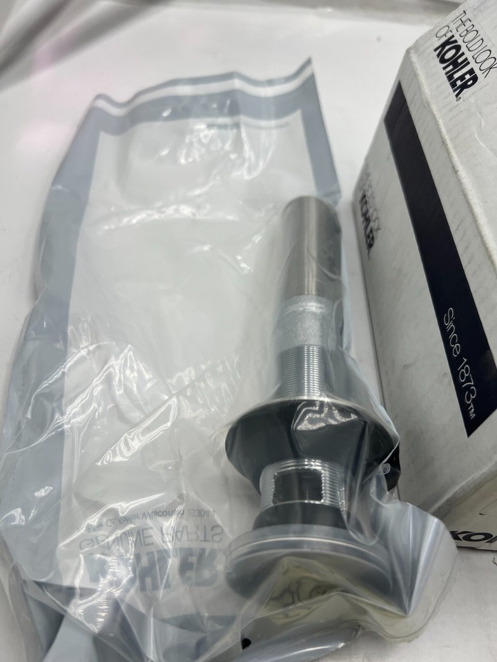 Kohler K-7129-A-BL Bathroom Sink Grid Drain With Overflow, Matte Black ...