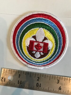 BSA Boy Scouts of Canada Rainbow Circular Patch | eBay