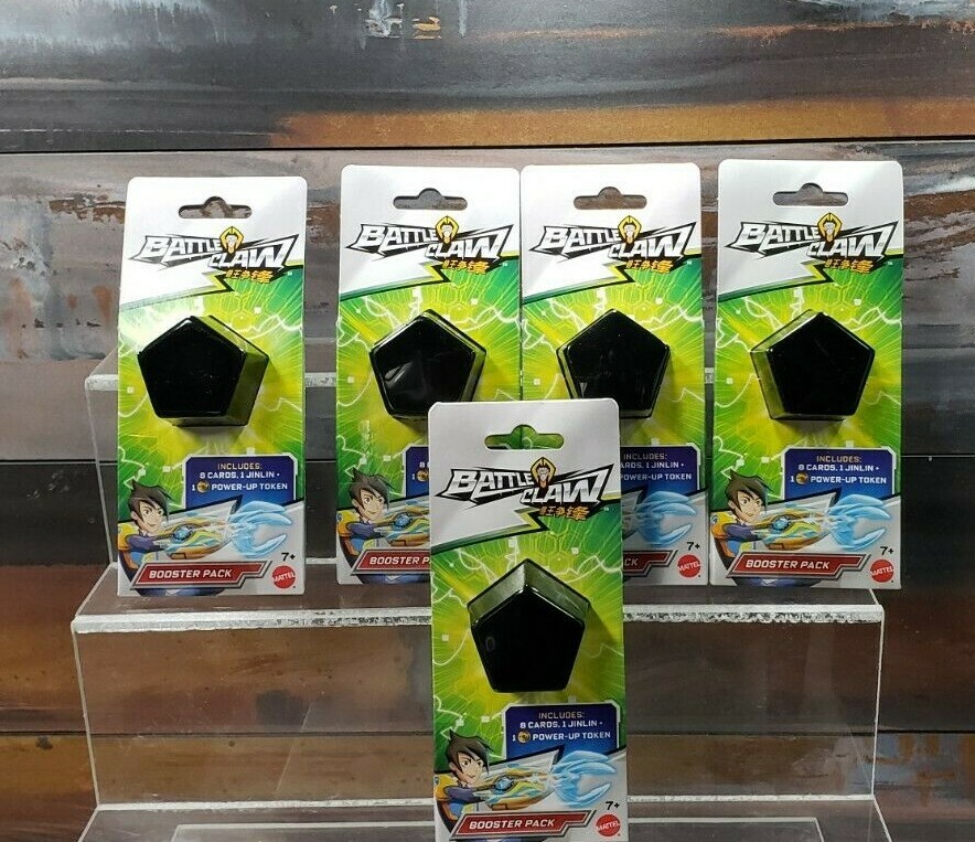 Lot of 5 Mattel Battle Claw Battleclaw Booster Packs - Brand NEW | eBay