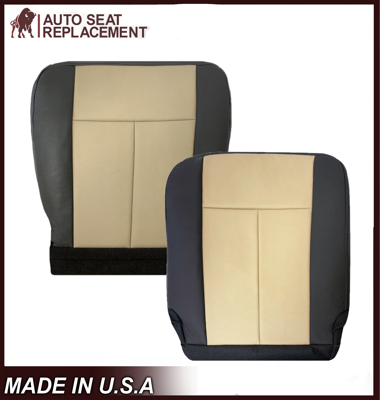 For 2007 2008 Ford Expedition XLT Limited Eddie Bauer 2 Tone LEATHER ...