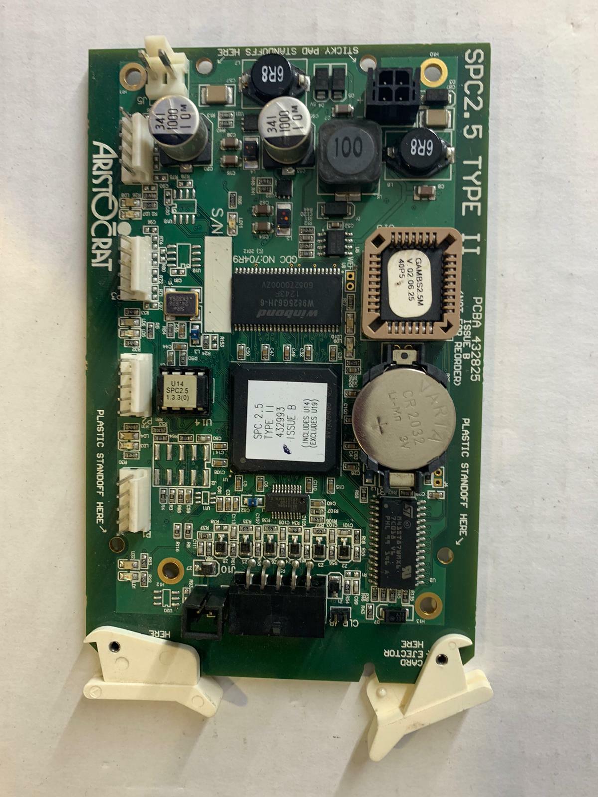 Aristocrat SPC 2.5 Type II PCBA 432825 ISSUE B | eBay