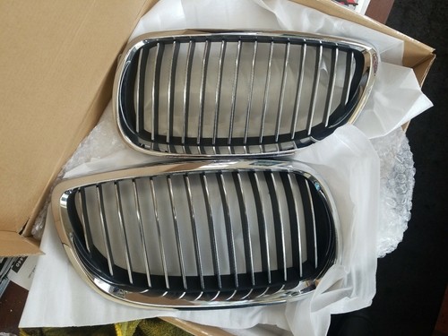 BMW Front Left & Driver Chrome Frame and Grille E92 E93 328i 335i | eBay