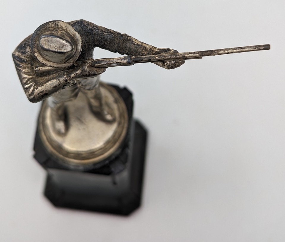1930s-40s Gentleman's MARKSMAN TROPHY Rifle Shooting, Art Deco Cast ...