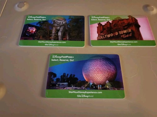Walt Disney World Fast Pass Not Gift Card Epcot Collectible Only | eBay