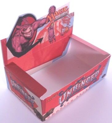 MtG EMPTY Booster Box ~ UNHINGED (zero packs) | eBay