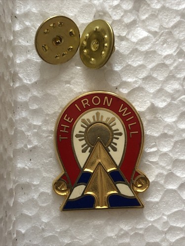 WW2 US ARMY 185 TH TRANSPORTATION BATTALION UNIT DUI CREST INSIGNIA PIN ...