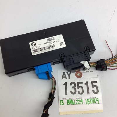 2011-2016 BMW 5 SERIES F10 CENTRAL GATEWAY THEFT LOCKING CONTROL MODULE ...