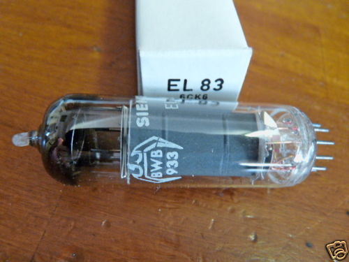 EL83 6CK6 Siemens New Old Stock Valve Tube 1pc WB | eBay