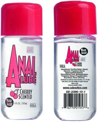 HY Cherry Scented Anal Lube Up Peak Climax Water-Based Lubricant 6oz ...