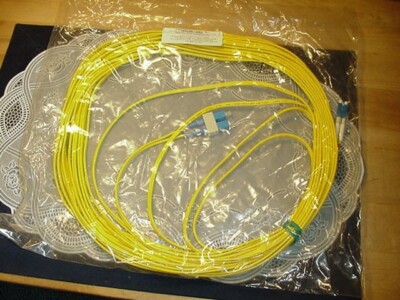 15 Meter LC-SC Fiber Optic Cable Duplex Single Mode NEW! | eBay