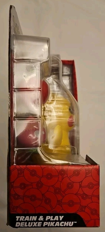 Pokémon Pikachu Train and Play Deluxe Action Figure 4.5" Interactive | eBay