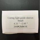 1000pcs Dental Disposable Curing Light Guide sleeves LED Light tip ...