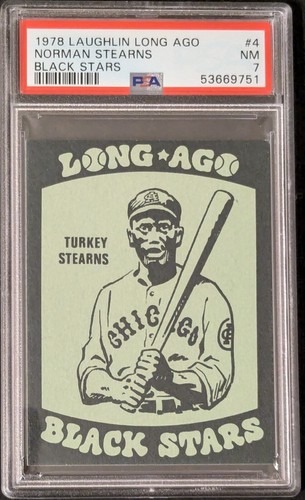 Turkey Stearns 1978 Laughlin Long Ago Black Stars #4 HOF RC PSA 7 NM | eBay