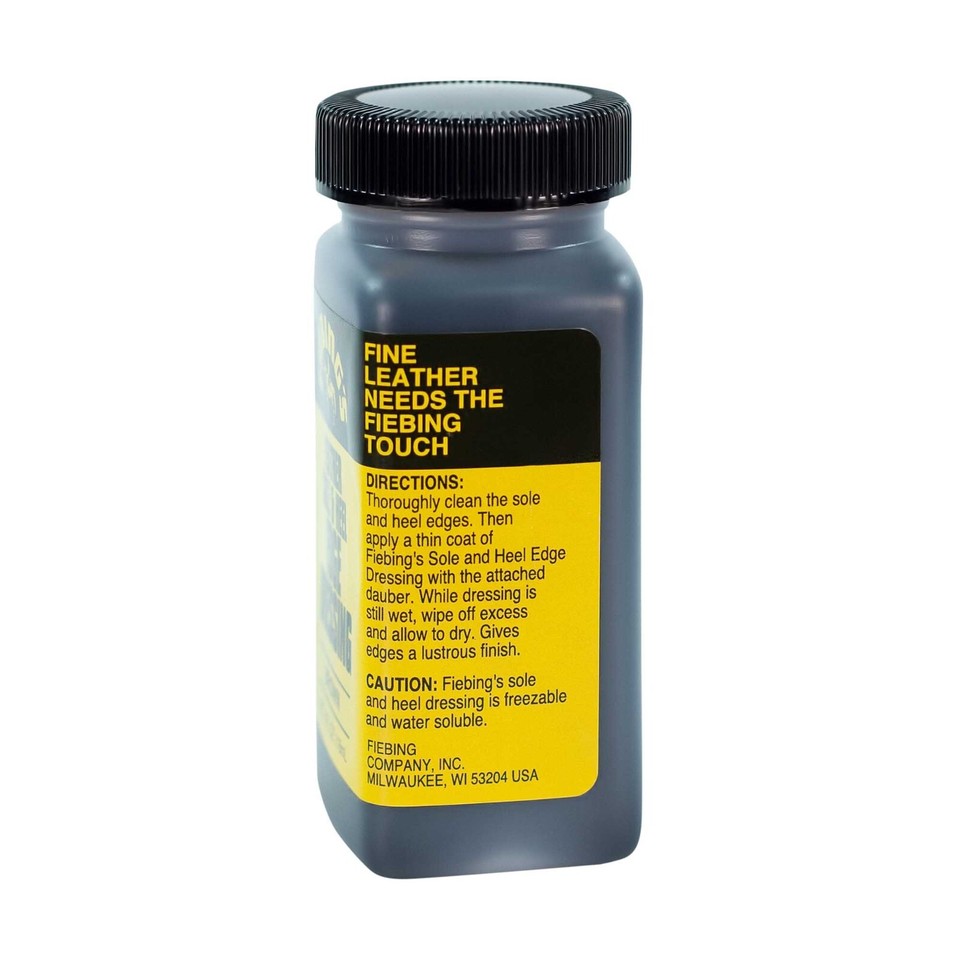 Fiebings Leather Sole & Heel Edge Dressing 4 Oz | eBay