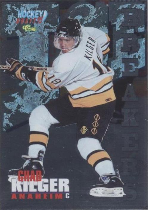 1995 Classic Draft - Ice Breakers Chad Kilger #BK 4 (RC) for sale ...