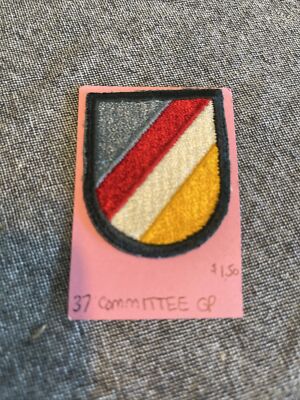 37 Committee GP Patch Army | eBay